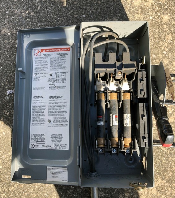 Square D Heavy Duty Safety Switch 40275-990-02 30a 600 VAC for sale ...