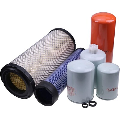 Maintenance Filter Kit for Cummins Engine 4B3.9 Case Skid Steer 1845C ...