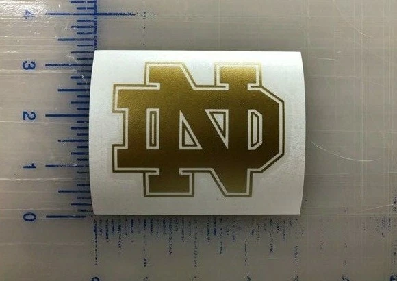 Notre Dame Logo Outline