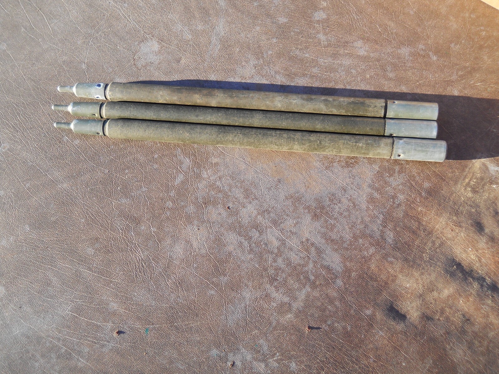 Set of 3 US GI Pup Tent Pole, Shelter Half Poles, Mosquito Net Pole ...