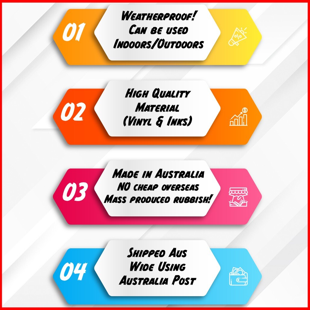 Kincrome Tradie Sticker Decal For Ute Tool Box 4x4 Laptop Man Cave Aus ...