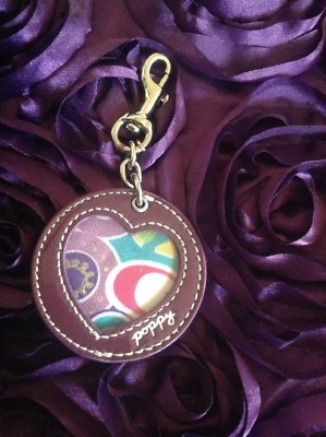 Coach Poppy Pop C Multi-colored Picture Frame Keychain | eBay