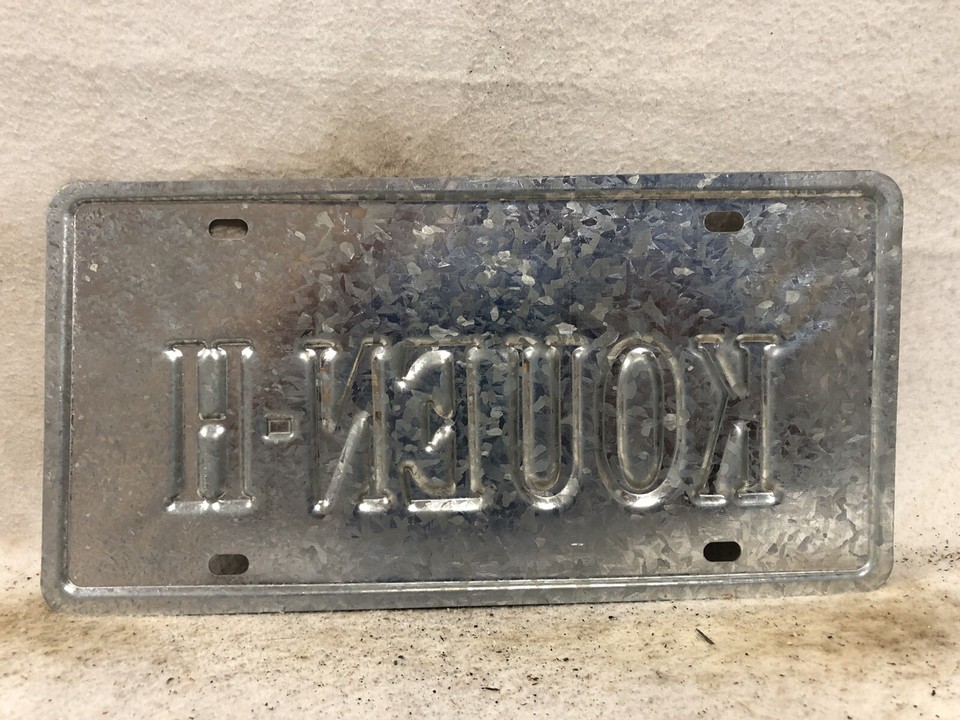 Vintage 1990’s Texas License Plate “KOUEN H” | eBay