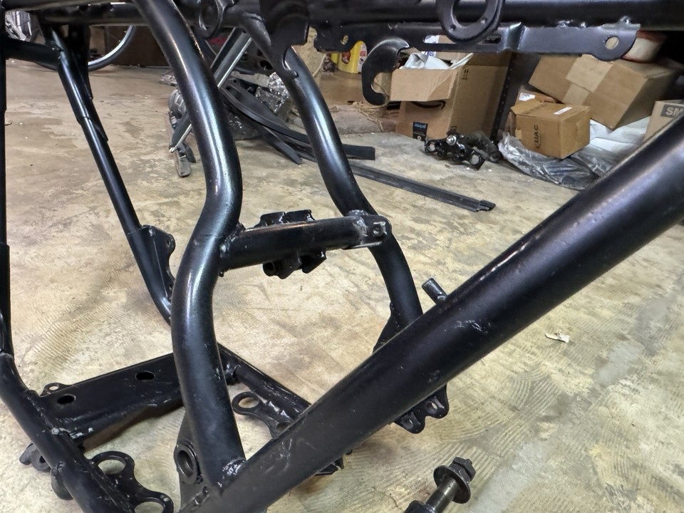 Yamaha R5 RD350 RD 350 Frame Chassis With Swing Arm 351 *POWDER COATED ...