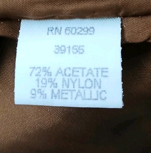 Chetta B Vintage 80s Pencil Skirt Size 10 Metallic Brocade Zip Back ...