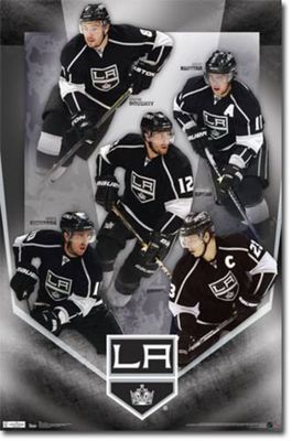 POSTER Los Angeles Kings Collage 2011 NHL Dustin Brown Anze Kopitar ...