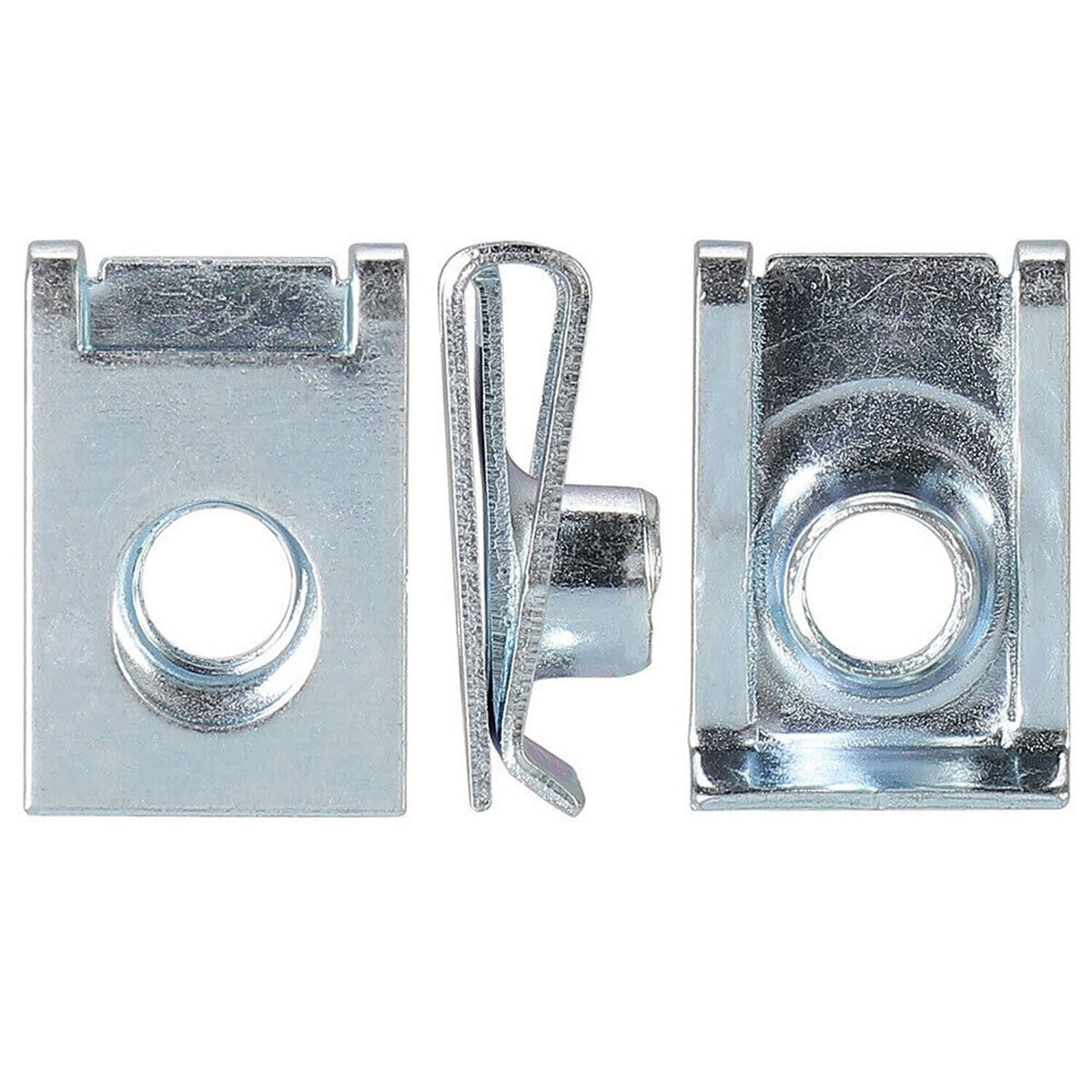 80x M4 M5 M6 M8 Spire Clips Lug Nuts Chimney U Nuts Fixings Panel Speed ...