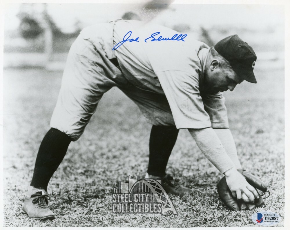 Joe Sewell Autographed 8x10 Photo - BAS COA (Fielding) | eBay