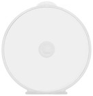 50x Single Clear CD DVD Clamshell Clam Shell Case Round CD Slim CD Case ...