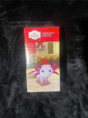 4' AXOLOTL LIGHT UP CHRISTMAS INFLATABLE NEW! IN HAND | eBay
