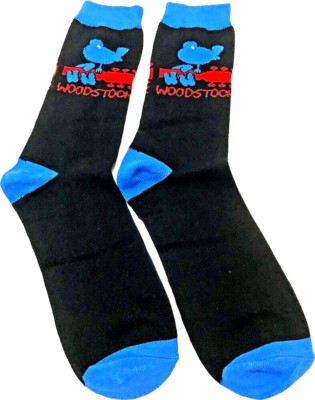 Woodstock Concert Socks Classic Woodstock Logo - (BRAND NEW MERCHANDISE ...