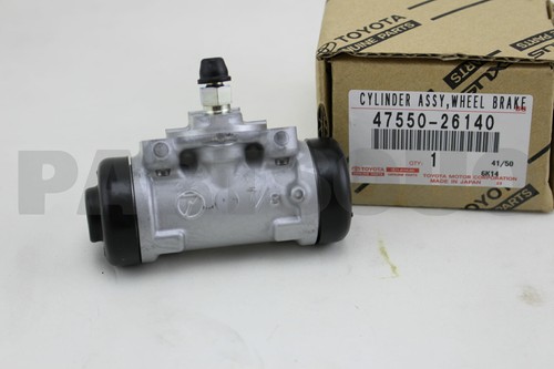 4755026140 Toyota CYLINDER ASSY, REAR WHEEL BRAKE(FOR, FRONT OR UPPER ...