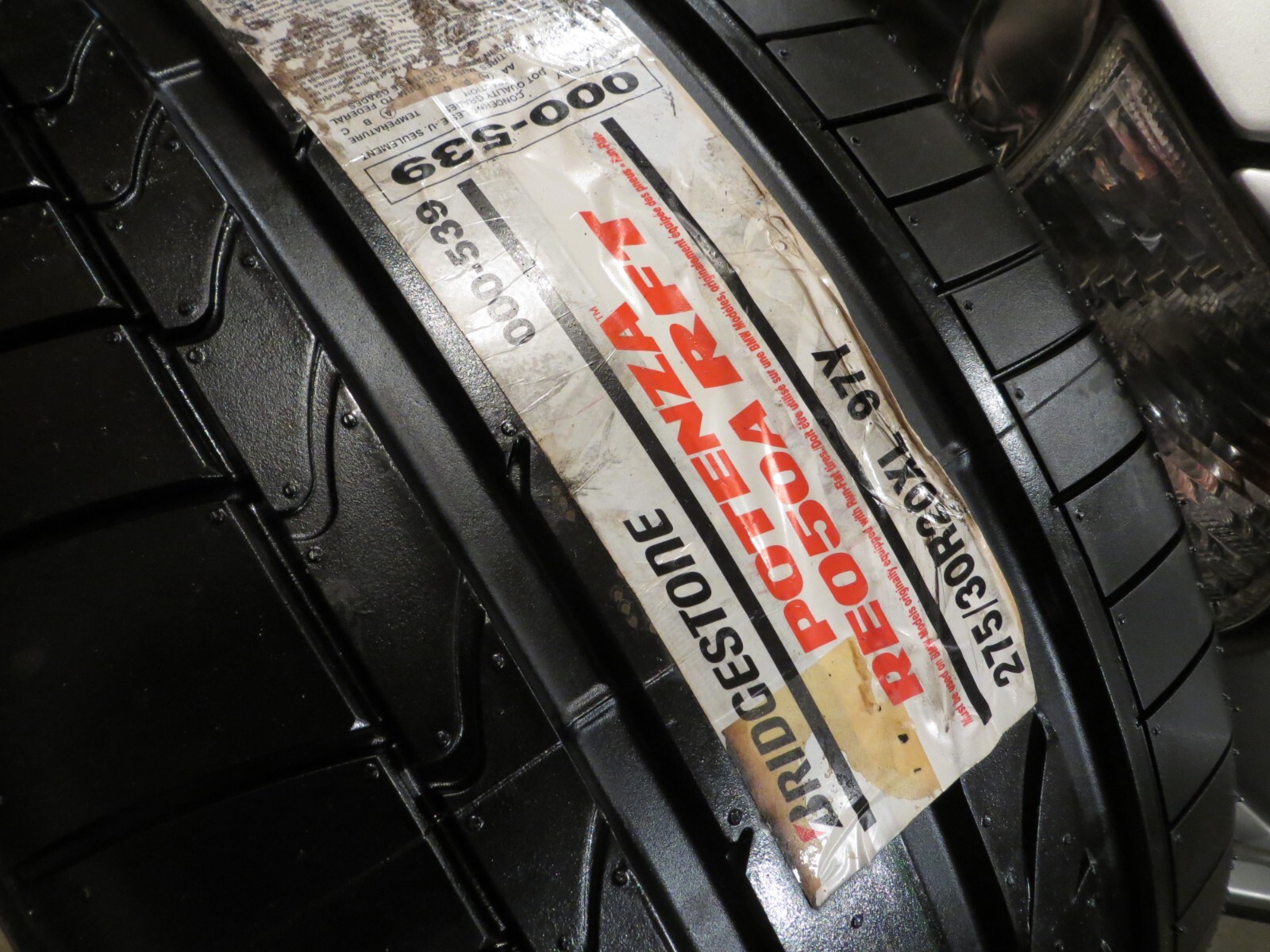 Bridgestone Potenza RE050A Run Flat 275/30R20 Tire for sale online | eBay