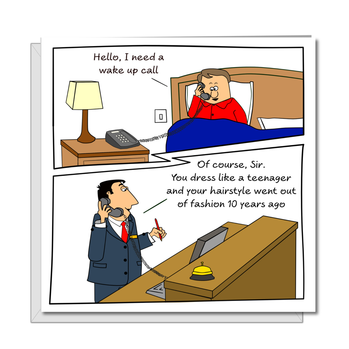 Funny Birthday Cartoon