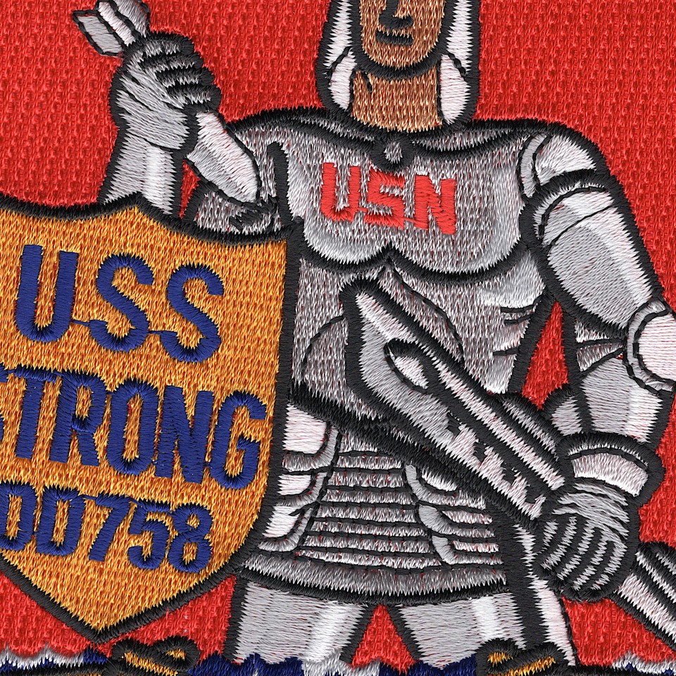 USS Strong DD-758 Destroyer Ship Patch | eBay