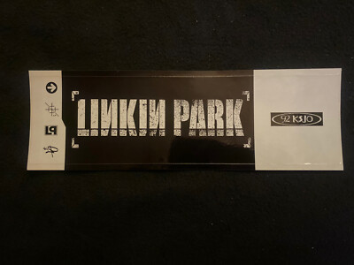 Linkin Park Sticker Hybrid Theory -92-KSJO -10x3.5( Lot of 3 )+free ...