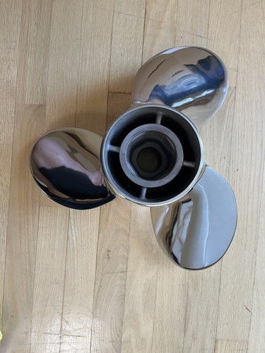 Mercury Marine MIRAGE PLUS Stainless Steel Propeller, Outboard Prop 48 ...