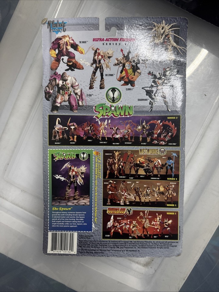 1996 McFarlane Spawn Series 4 - She-Spawn Variant Version 6" Action Figure New | eBay
