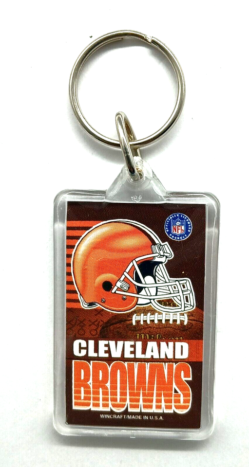 Vintage Cleveland Browns NFL Football Team Ohio Keychain Keyring | eBay