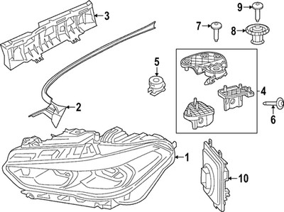 Genuine BMW 2022-2024 BMW - Lock 63-11-5-A0A-F42 | eBay