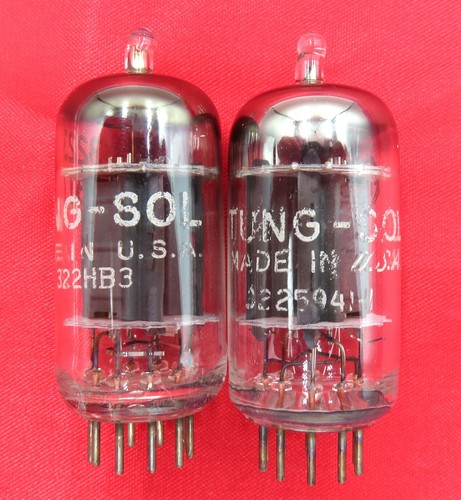 Vintage Tung Sol 12AU7 PLATINUM GRADE Preamp [ ] Getter Tubes 90% NOS ...