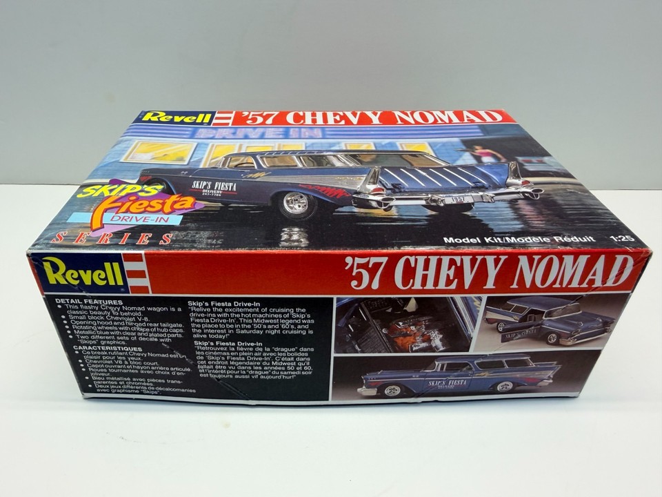 Revell 1:25 Skip's Fiesta Drive-IN 1957 Chevrolet Nomad Vintage Boxed ...