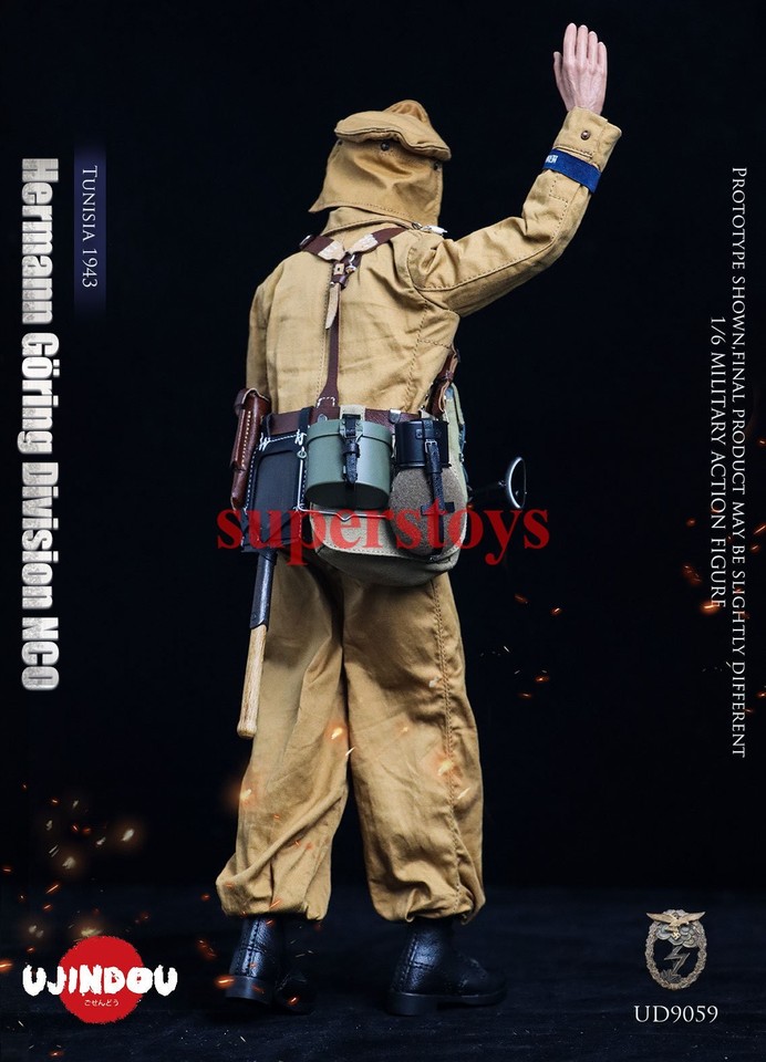 UJINDOU UD9059 1/6 WWII Hermann Goring Division Tunisia 1943 Action ...