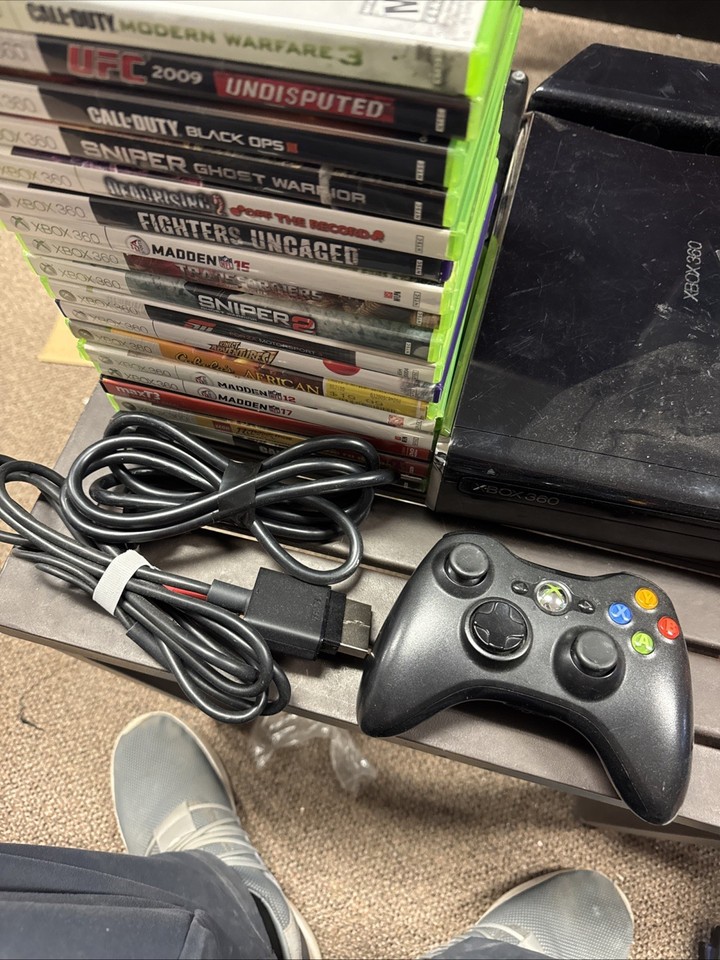 Xbox 360 Kinect Console 1 Controller 17 Games Lot | eBay