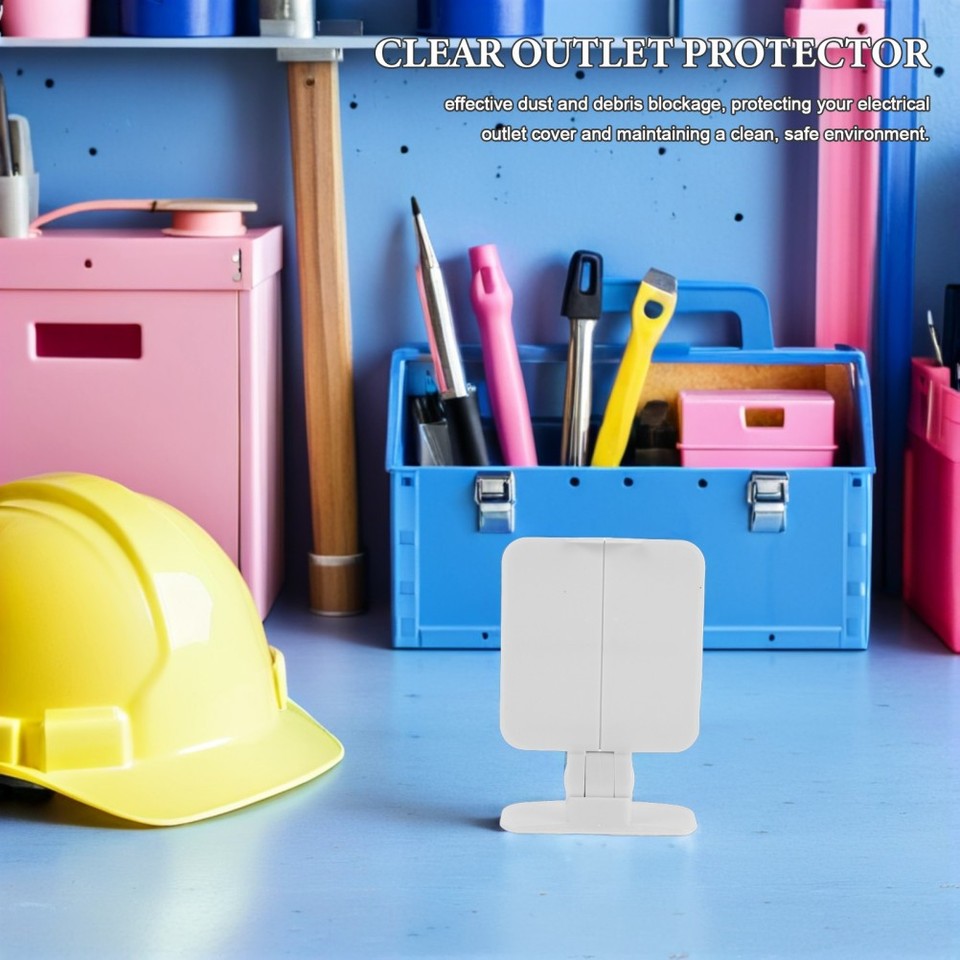 White Plug Covers Wall Plate Blank Outlet Electrical Plates Light ...