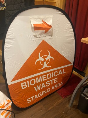 BIOMEDICAL WASTE MANAGEMENT STAGING AREA SIGNAGE KIT | eBay