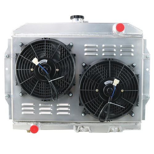 4 Core Radiator Shroud Fan Fit 58-74 AMX AMC/ Ambassador/ Gremlin ...