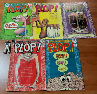Plop,Plop,Plop,Plop,Plop ~ 5 Plops 1,3,4,5,6 ~ Comics ~ Including ...