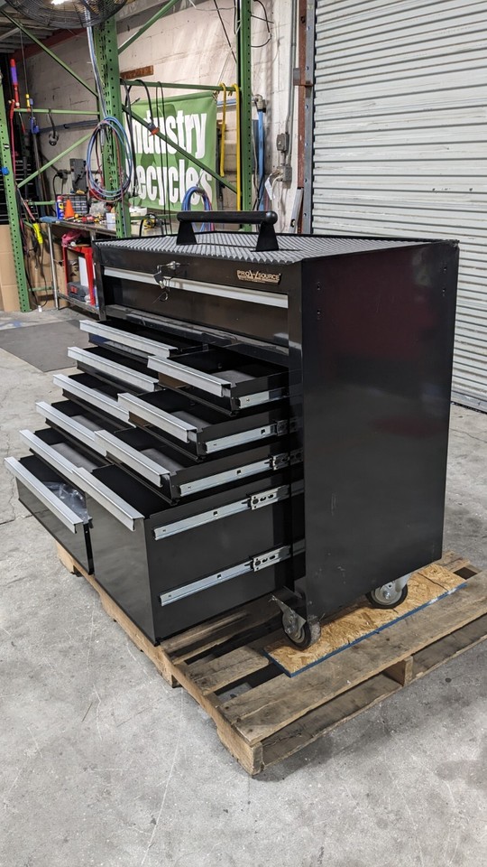 Pro Source Roller Cabinet Tool Box 11 Drawer 42" x 18" x 39" Scratch N ...