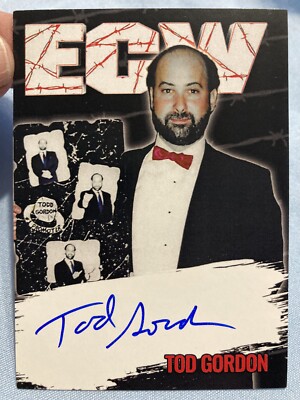 Tod Gordon ECW auto card signed wwe aew wrestling | eBay