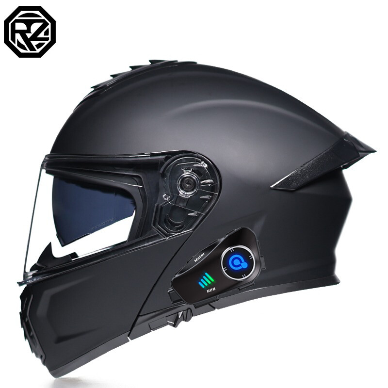 Wireless Headset Modular Motorcycle Helmet With Camera Recorder DOT ...
