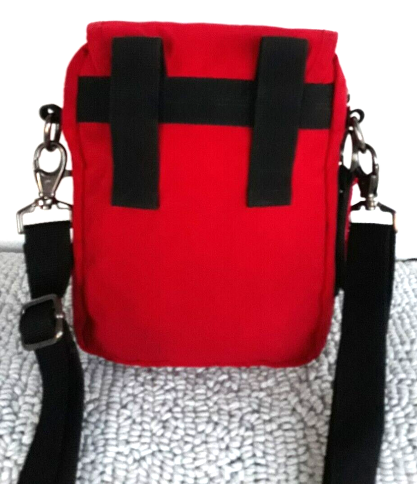 Princess Cruises ~ Shoulder Bag Crossbody Travel Belt-Purse ~Nylon Red ...