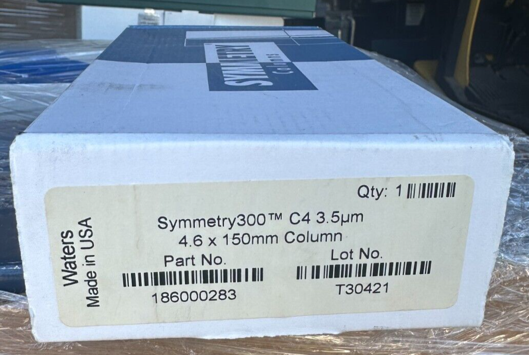 Waters 186000283 Symmetry 300 C4 4.6 X 150mm 3.5um HPLC Column for sale ...