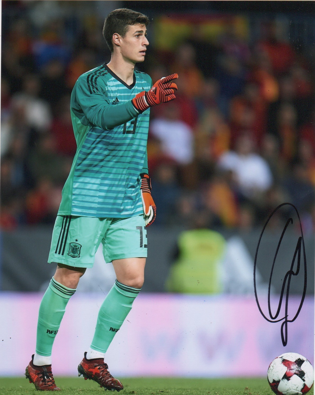 Spain Kepa Arrizabalaga Autographed Signed 8x10 Photo COA #3 | eBay