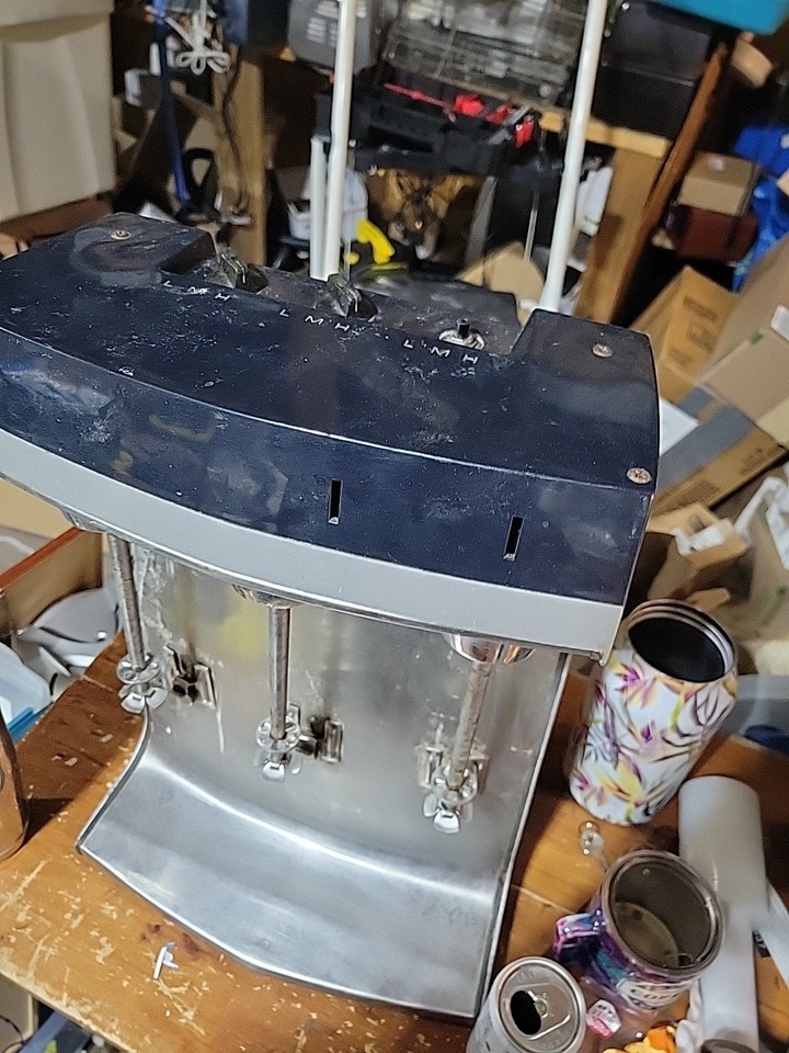 Vintage Retro Hamilton Beach Scovill 941-1 Triple Milkshake Machine As ...