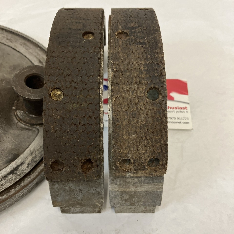 Douglas Classic Motorcycle Mk5 Rear Brake Plate & Brake Shoes Used ...