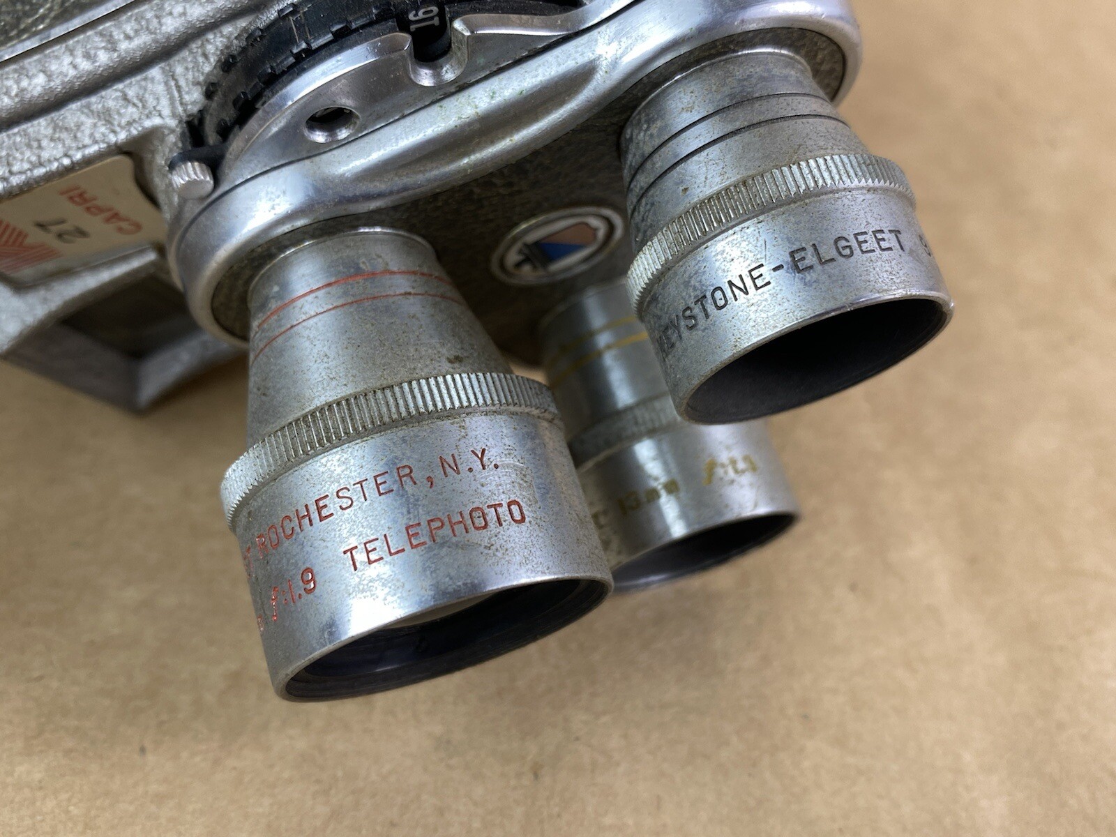 Keystone & Technicolor Vintage Movie Camera - SET OF 2 - UNTESTED | eBay