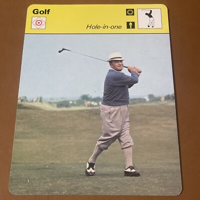 Sportscaster Card Golf Hole-in-one( Gene Sarazen) #67-09 Dated 1979 | eBay