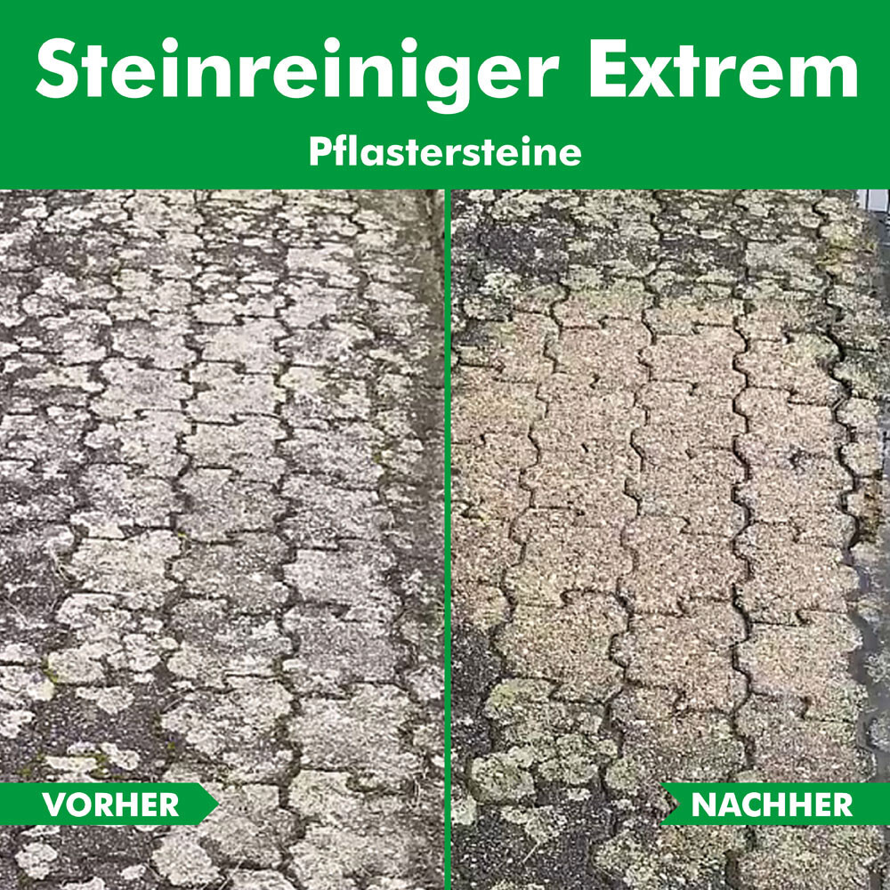 (13,98€/L) 5 L Steinreiniger Extrem für Terrasse, Auffahrt, Pflaster, Gehwege | eBay.de