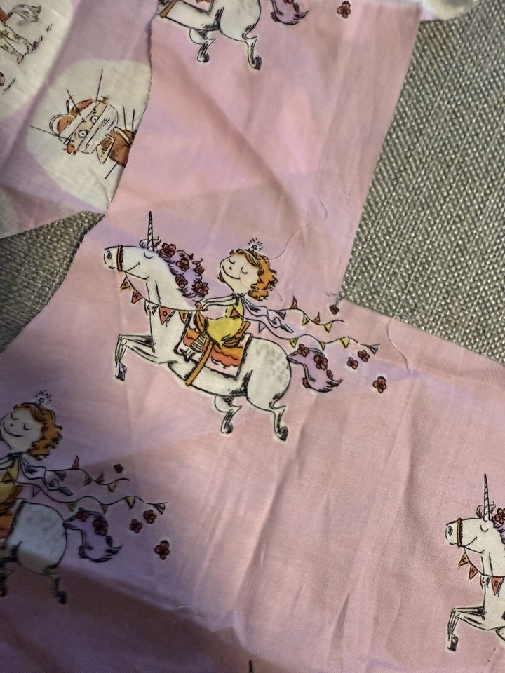 HTF Heather Ross Crafty Chloe Dress Up Mess Up Scraps | eBay