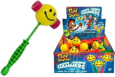 Kids Children Jibber Jabber Groan Hammer Shaker Giggle Stick Sensory ...
