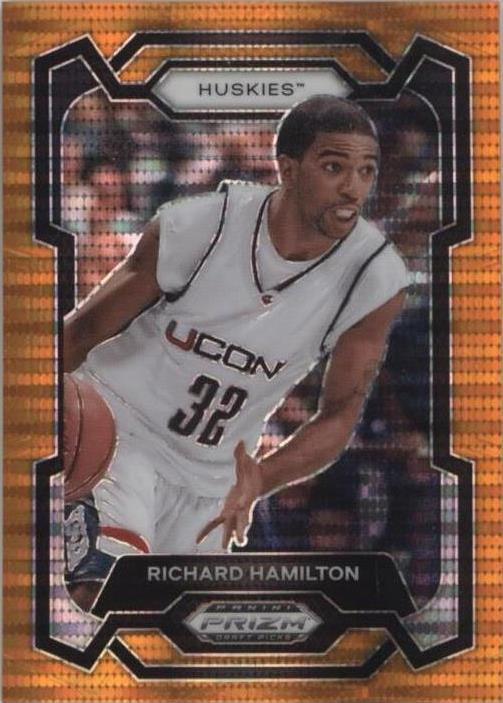 2024-25 Panini Prizm Draft Picks - Richard Hamilton #98 Orange Pulsar ...