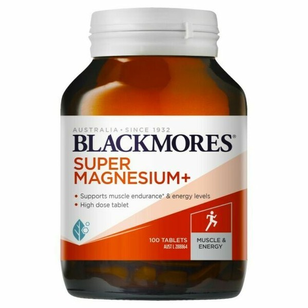 Blackmores Super Magnesium Plus Capsules - 100 Count for sale online | eBay