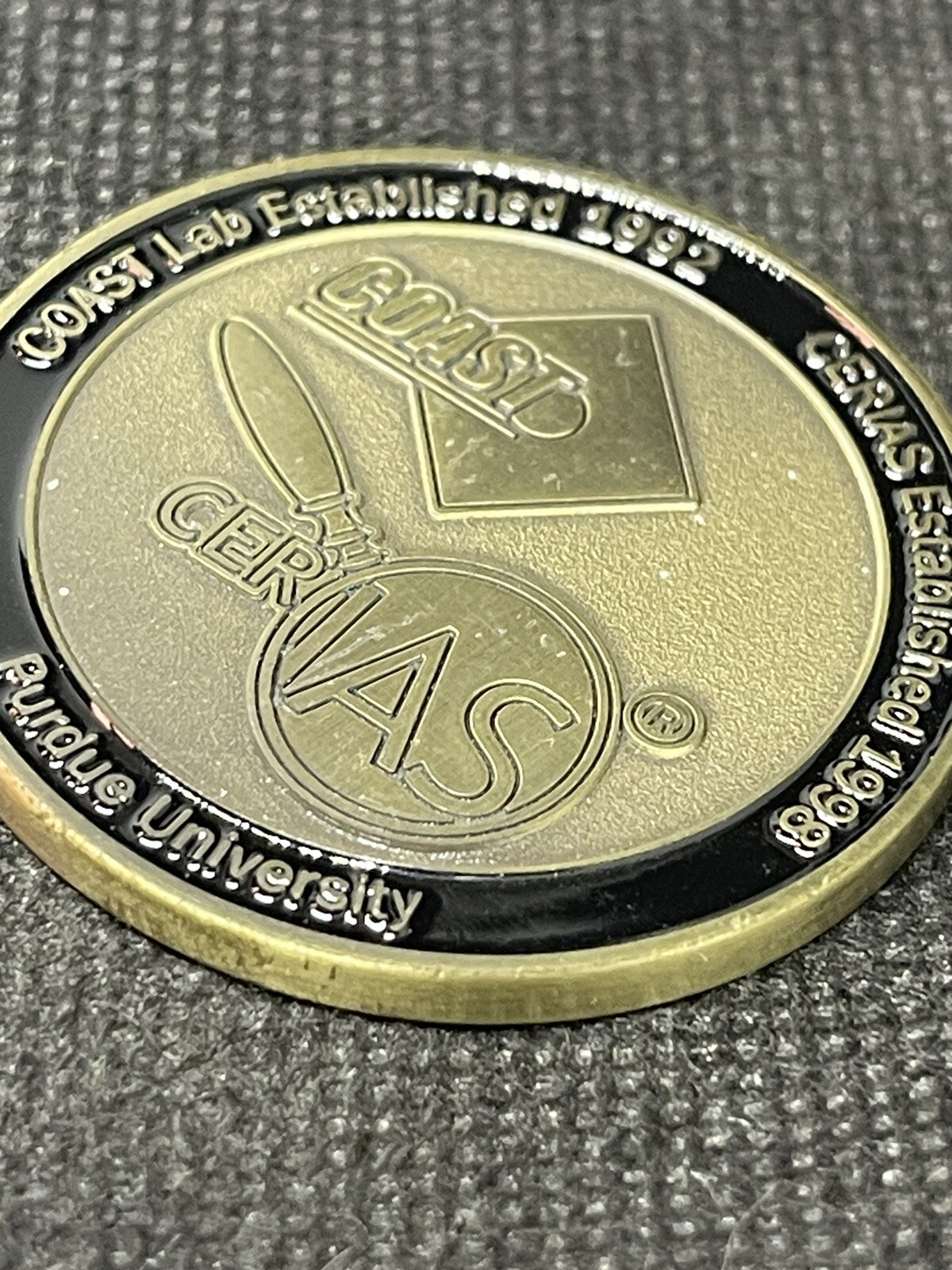 Dr Eugene H. Spafford CERIAS COAST Lab Purdue University Challenge Coin ...