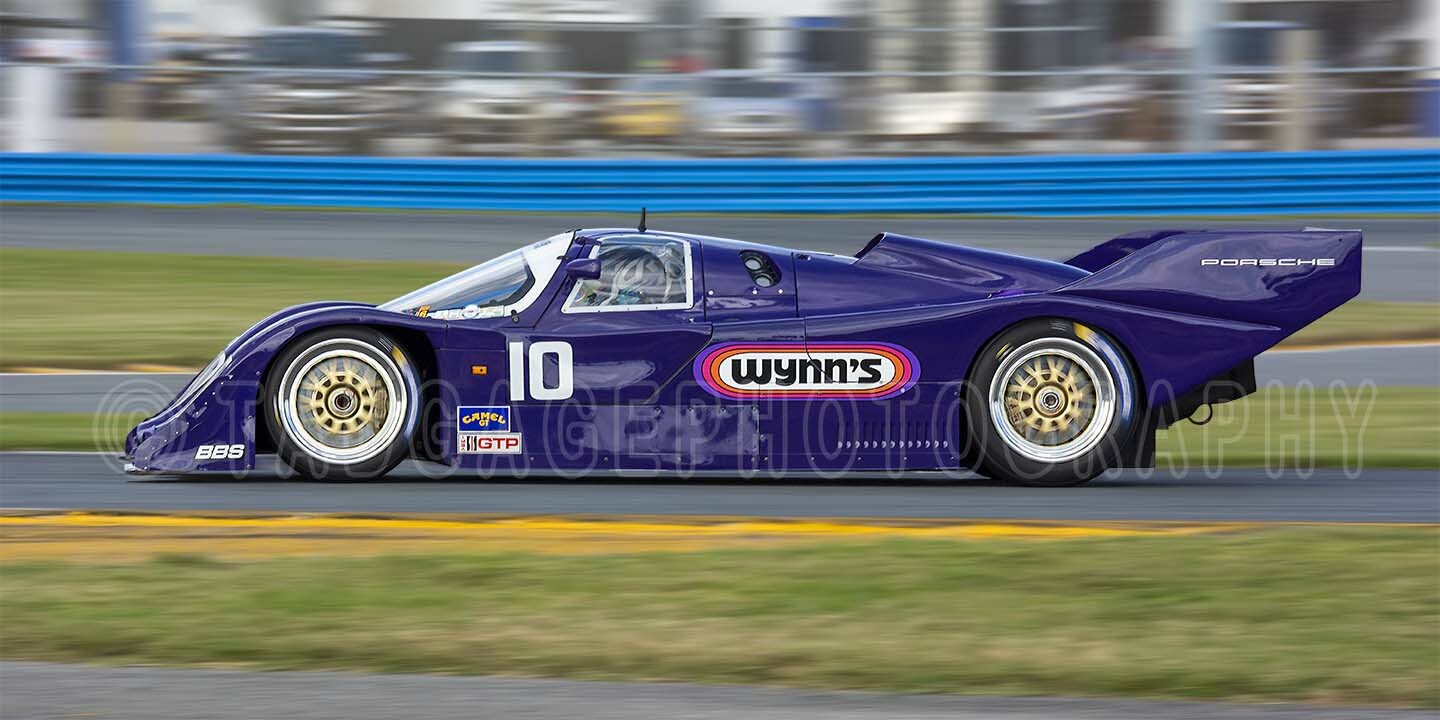 Porsche 962 at Daytona during HSR Classic 24 / Historic Race Car Photo ...