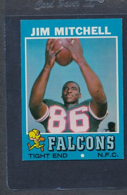 1971 Topps #084 Jim Mitchell Falcons EX/MT *2897 | eBay